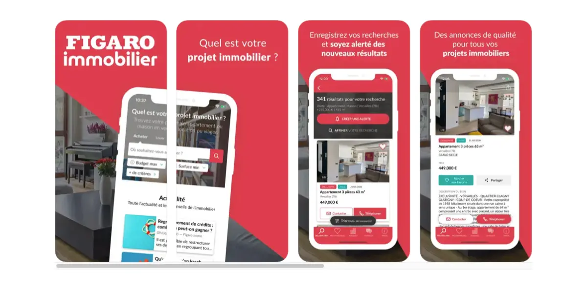 Quelle est la meilleure application de recherche appartement